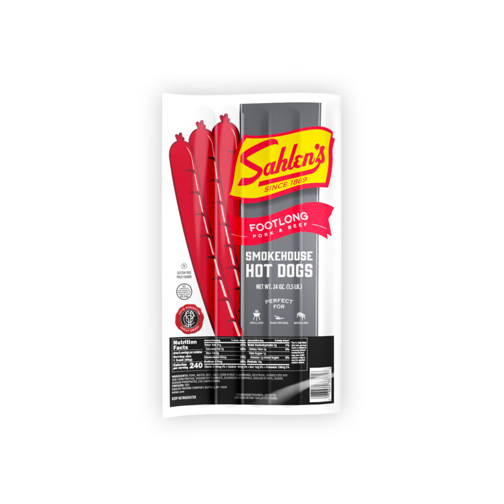 Sahlen's - Premium Smokehouse Hot Dogs