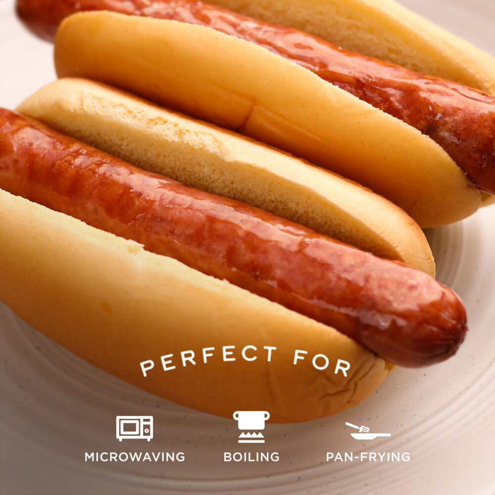 Skinless Pork & Beef Hot Dogs | Sahlen Packing Co.