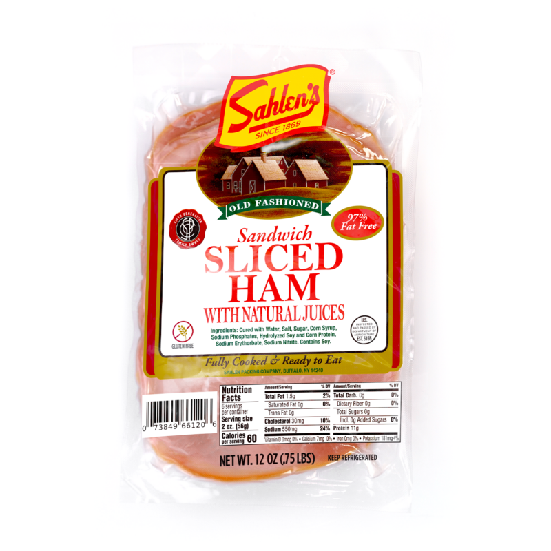 Sandwich Sliced Ham | Sahlen Packing Co.