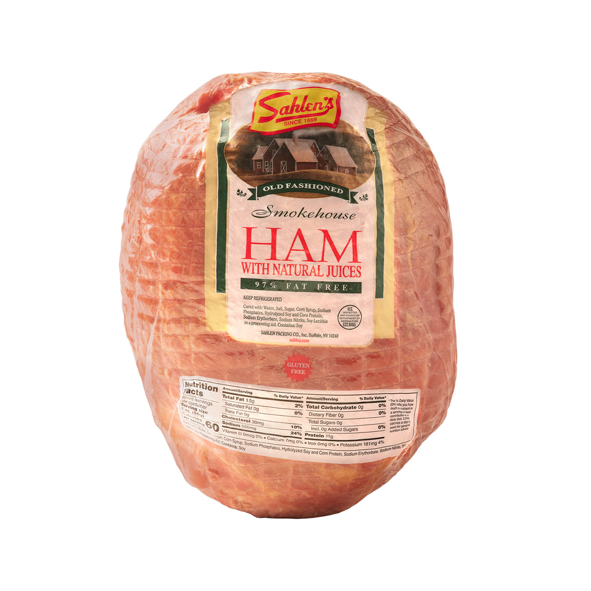 Smokehouse Deli Ham Sahlen Packing Co 