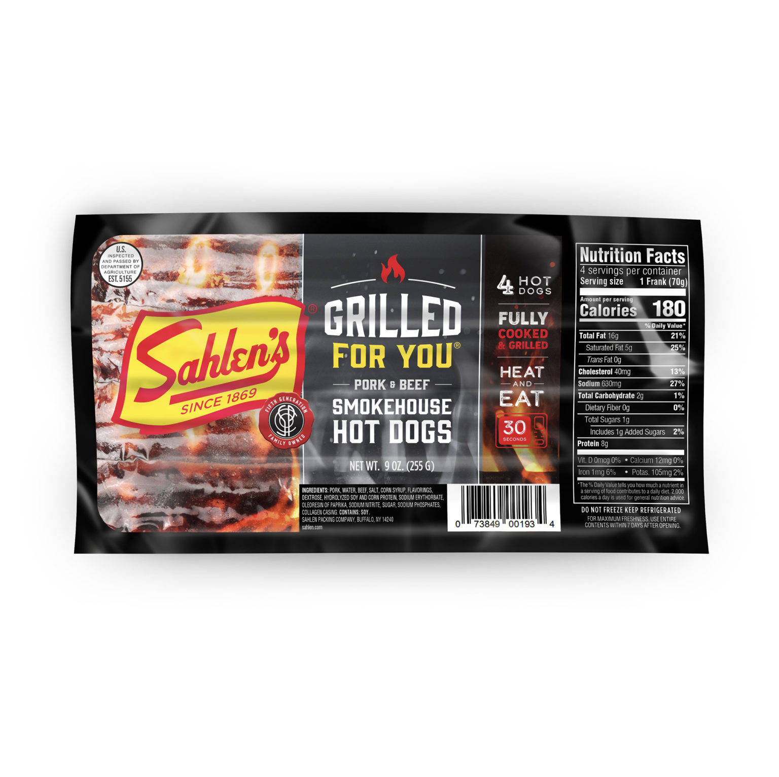 Shop Sahlen's Smokehouse Hot Dogs