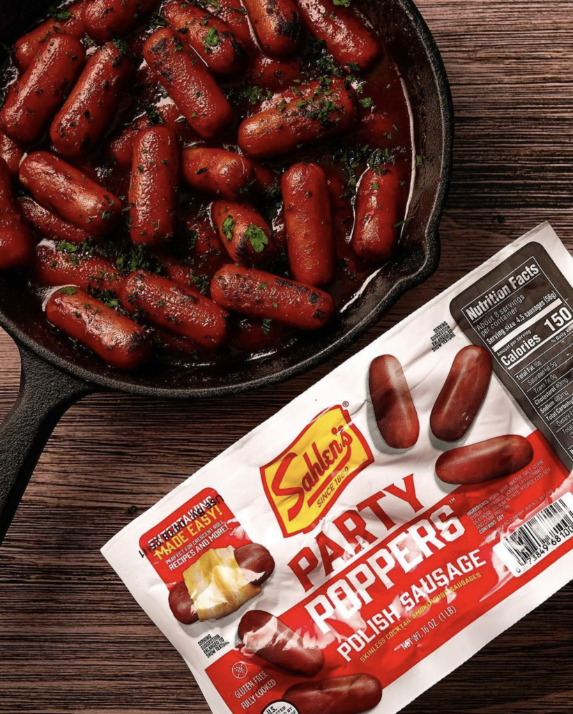 Polish Sausage Party Poppers | Sahlen Packing Co.